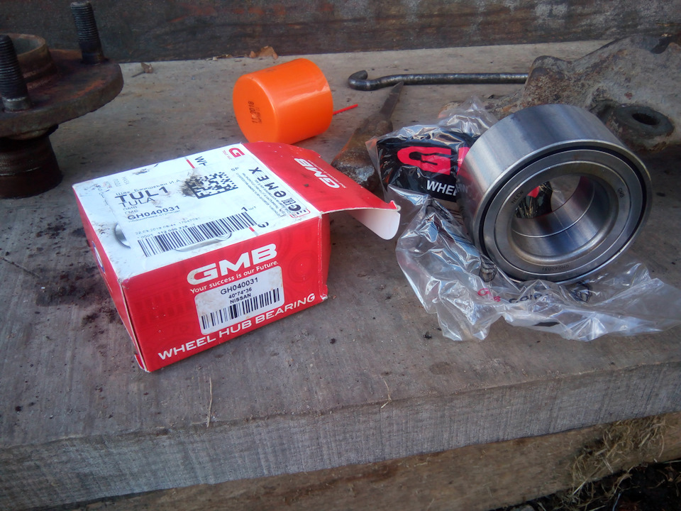 GH040031 ПОДШИПНИК ПЕРЕДНЕЙ СТУПИЦЫ GMB | Запчасти на DRIVE2
