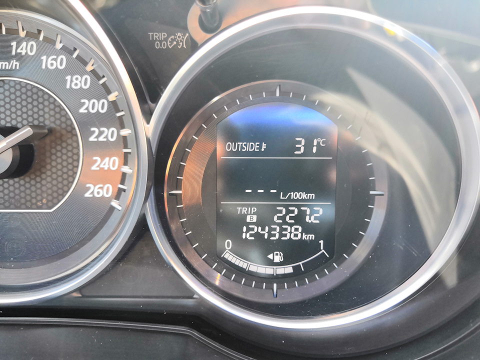 Покраска бампера, приведение кузова в надлежащий вид — Mazda 6 (3G) GJ ...