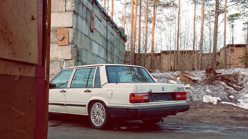 Ушёл в армию — Volvo 740, 2,3 л, 1990 года | прикол | DRIVE2