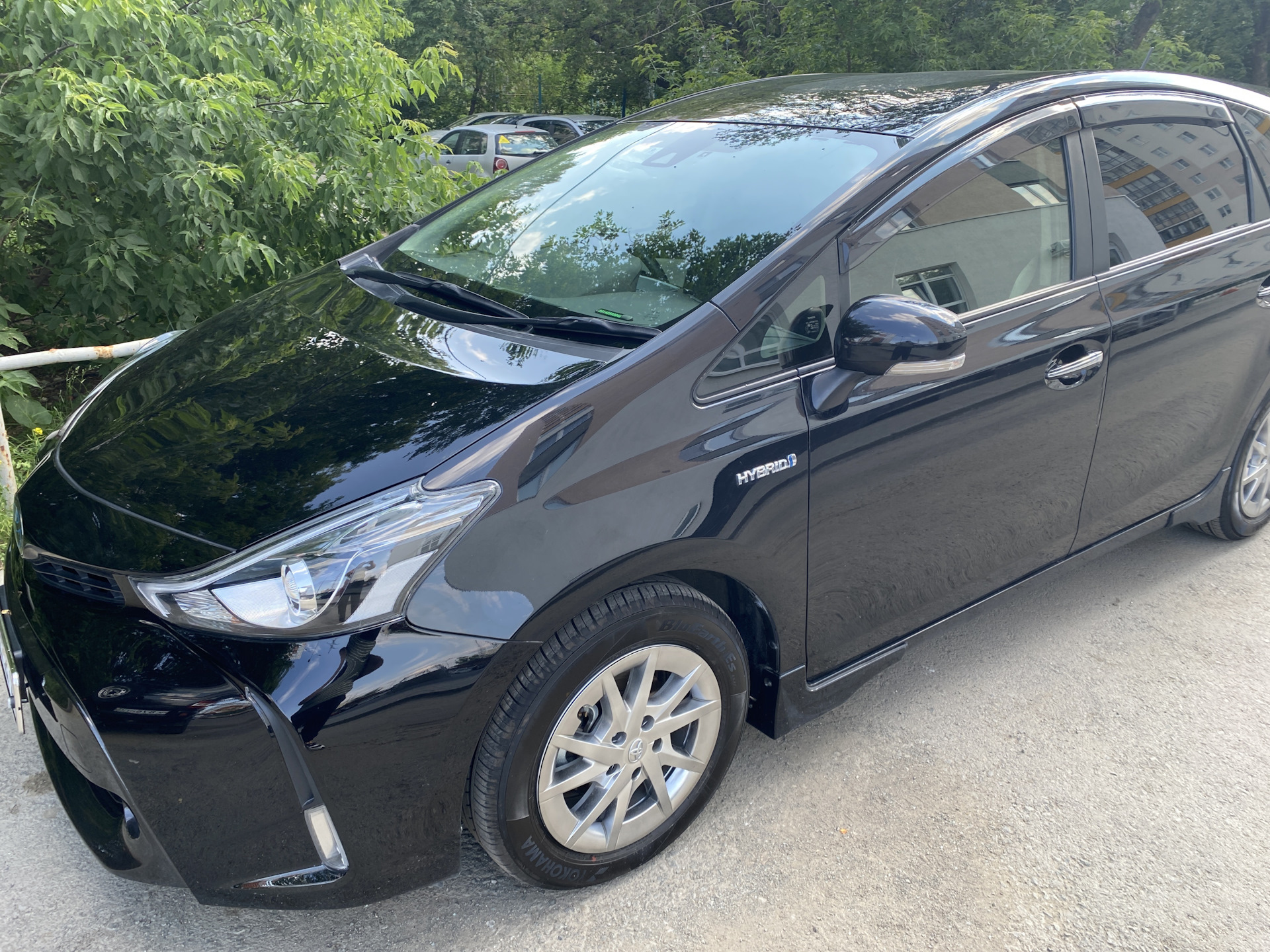 Бронировка или как остаться вечно молодым — 2 — Toyota Prius Alpha, 1,8 ...