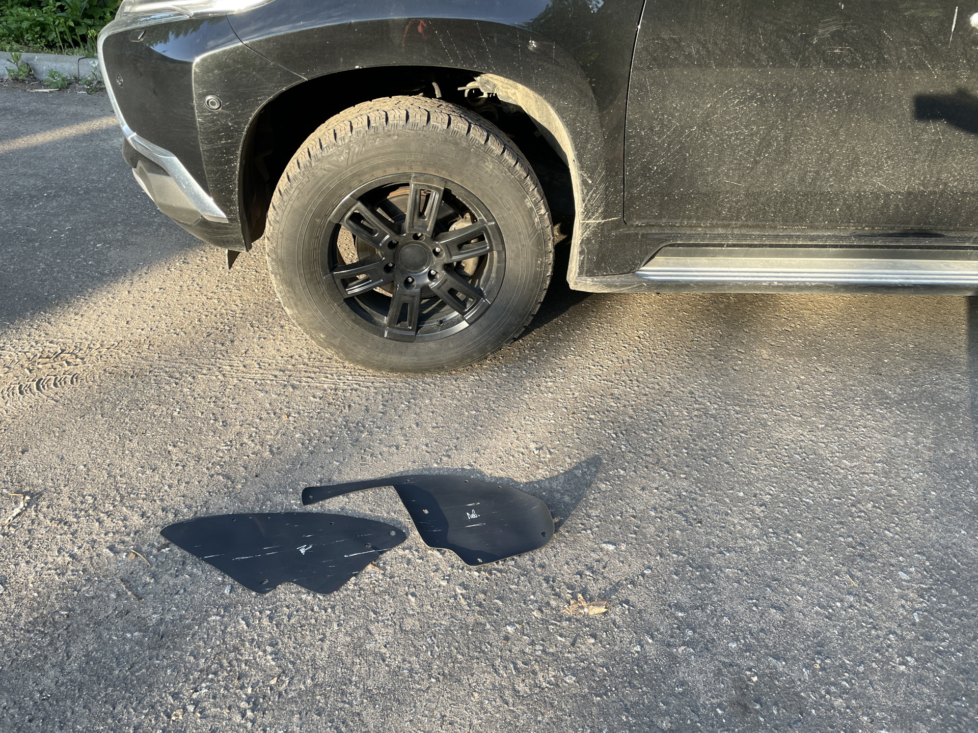 Боковые пыльники двигателя Pajero Sport 3 — Mitsubishi Pajero Sport (3G ...