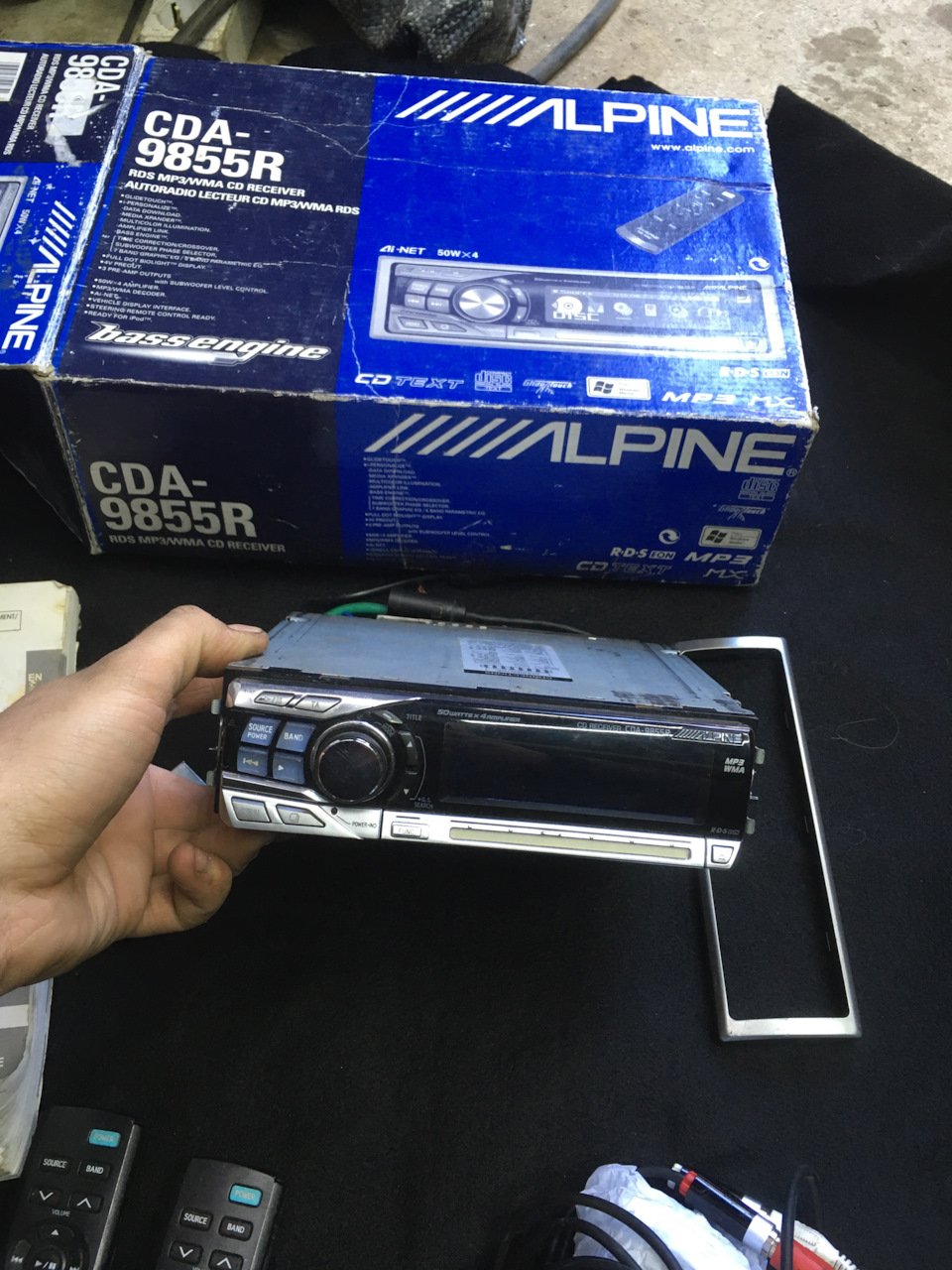 Alpine 9855 также пришла проводка эур — Lada 112 Coupe, 1,6 л, 2007 ...