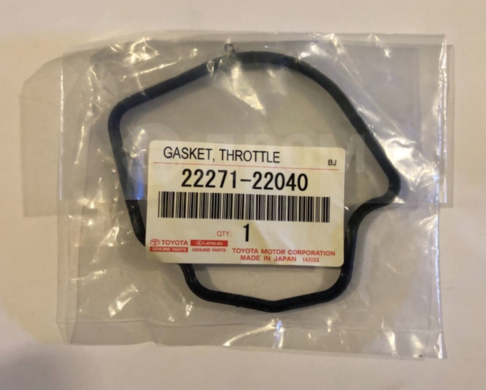 65. Замена прокладки дроссельной заслонки — Toyota Celica (230), 1,8 л ...