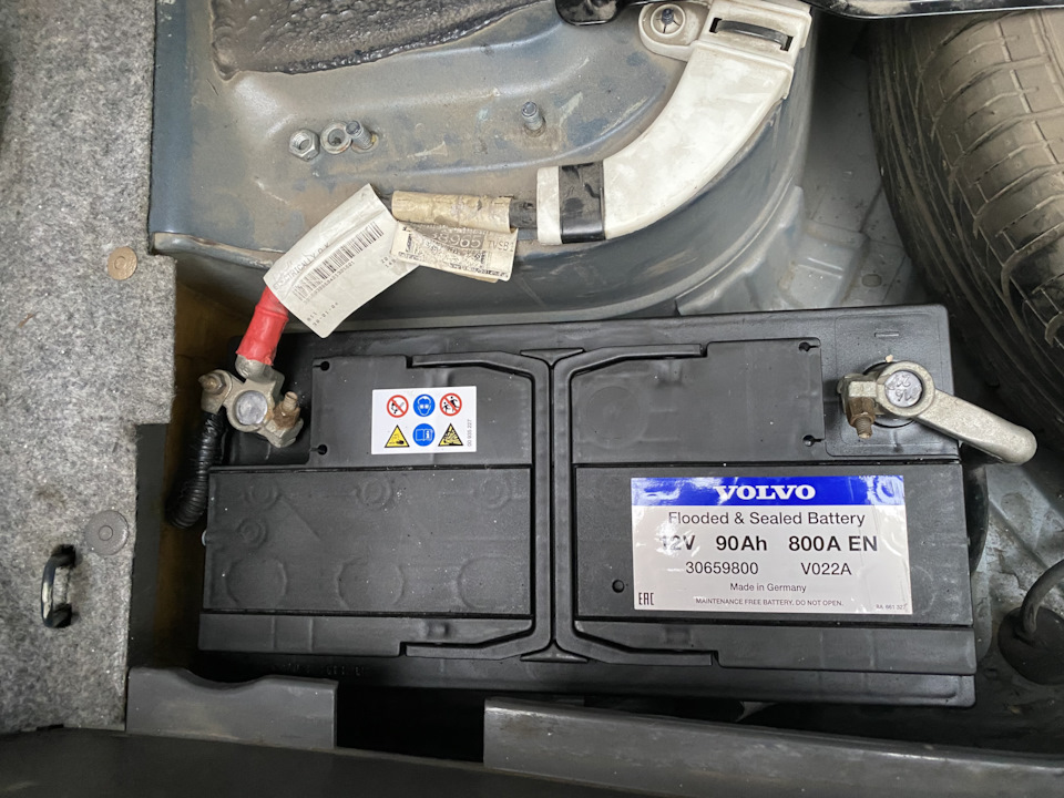 30659800 Стартерная аккумуляторная батарея Volvo | Запчасти на DRIVE2