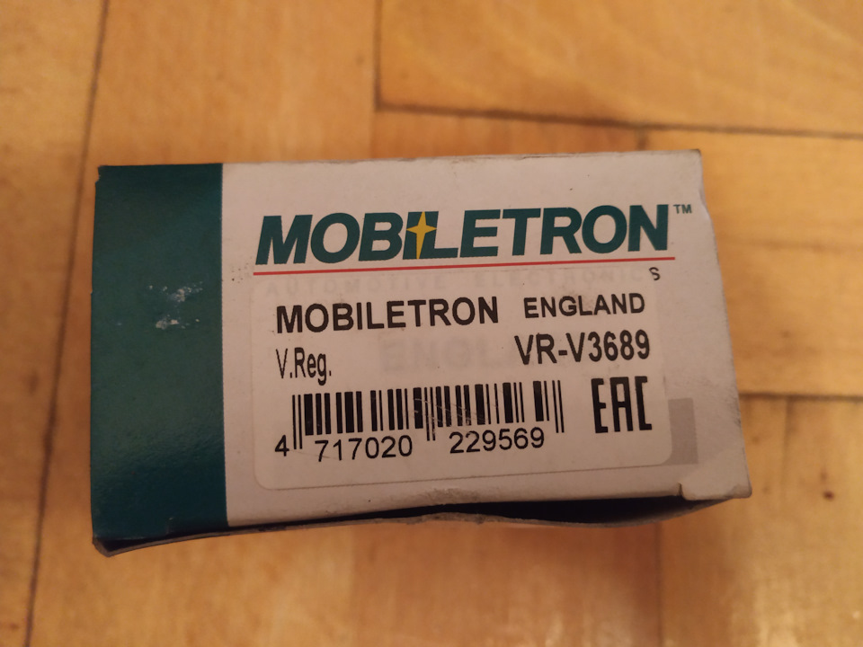 VRV3689 Регулятор генератора MOBILETRON | Запчасти на DRIVE2