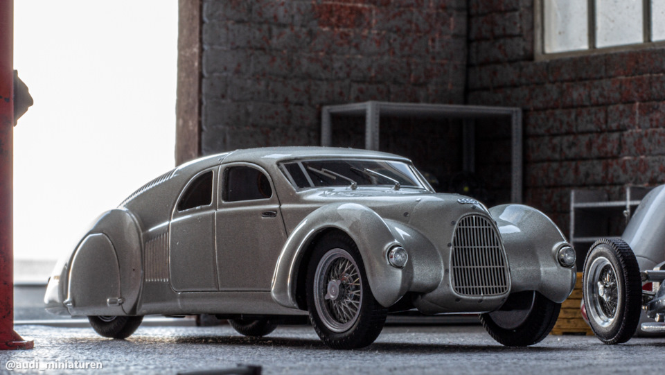 1934 Porsche-Auto Union Typ 52 Schnellsportwagen (AutoCult) 1:43 — DRIVE2