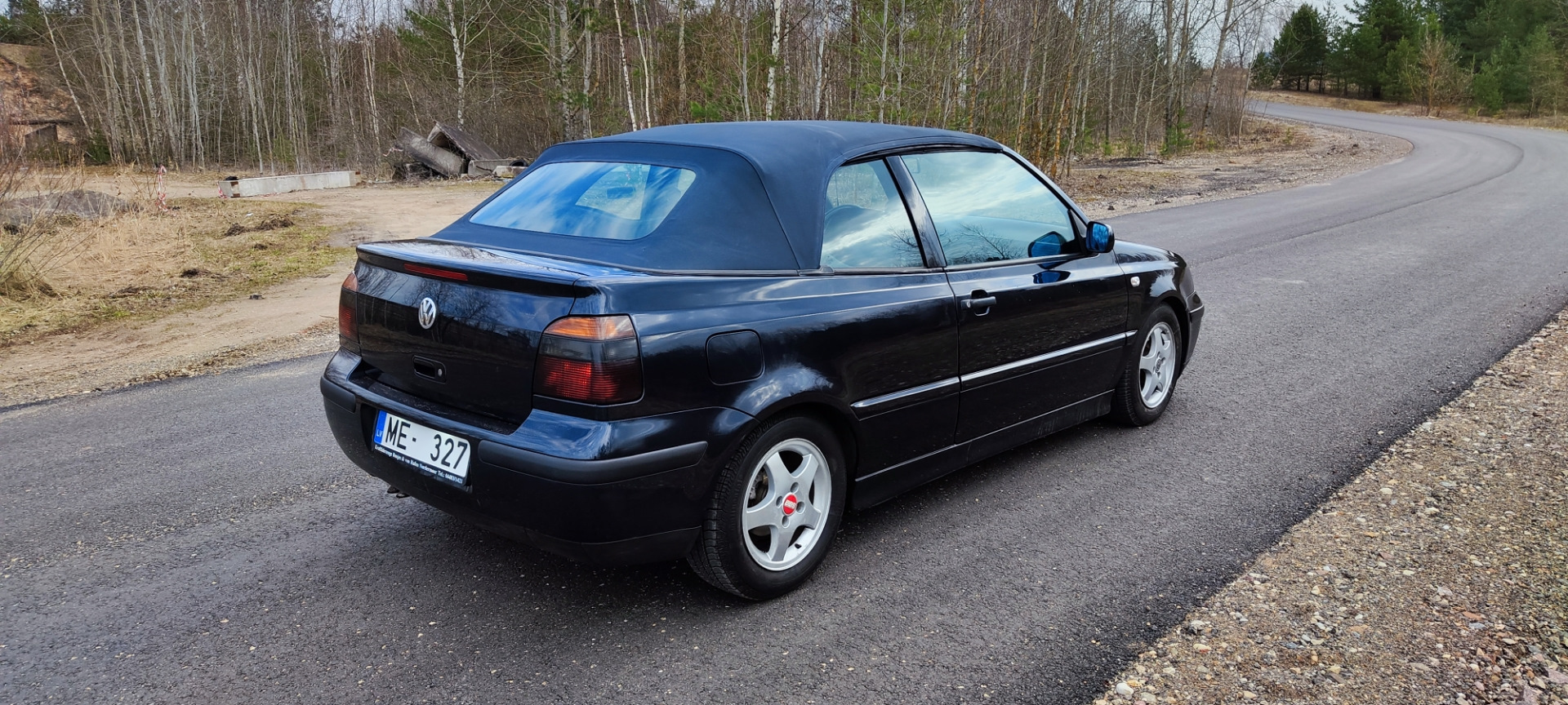 Продан — Volkswagen Golf Cabriolet Mk4, 1,9 л, 2002 года | продажа ...