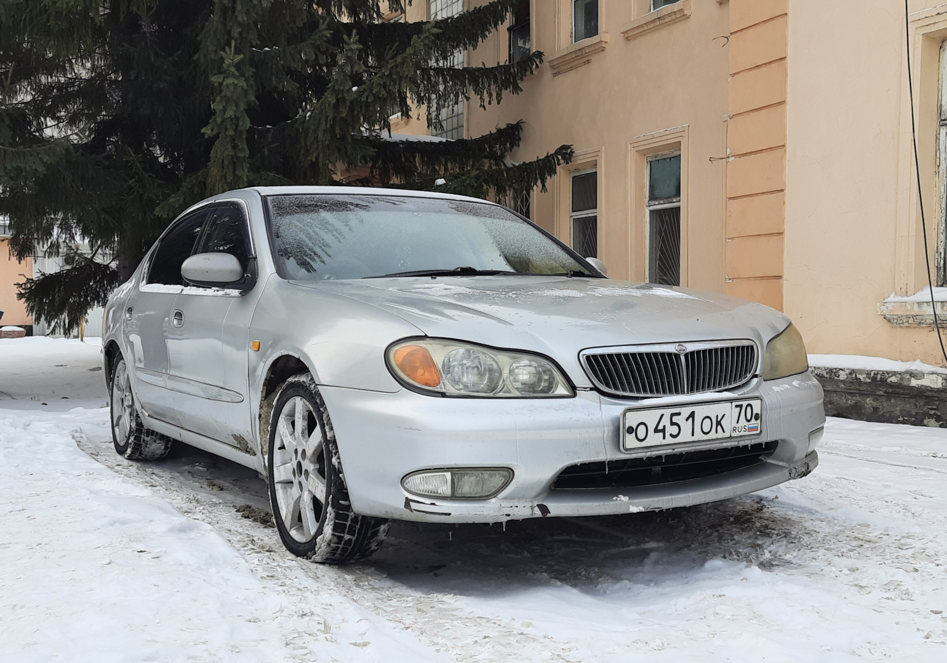 Зима — Nissan Cefiro (A33), 2 л, 1999 года | просто так | DRIVE2
