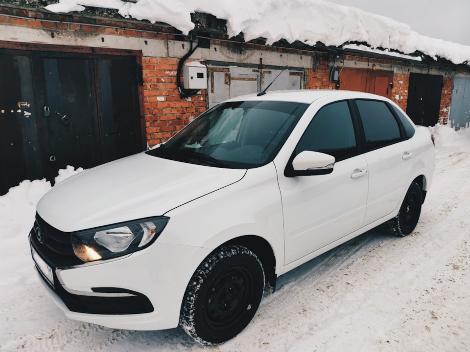 Тонировка и ништячки — Lada Гранта (2G) FL, 1,6 л, 2024 года ...