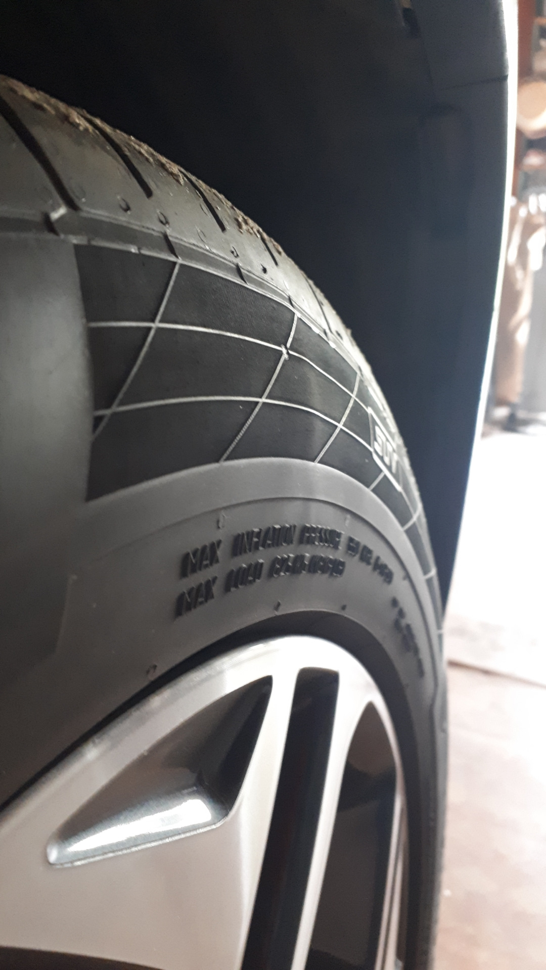 Разочарование в шинах континенталь. — Hyundai Santa Fe (4G), 2,2 л ...