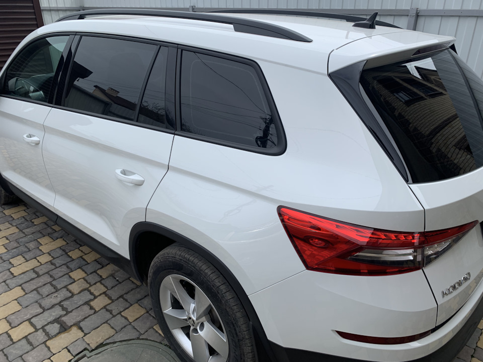 Спойлер дефлектор — Skoda Kodiaq, 1,4 л, 2021 года | стайлинг | DRIVE2