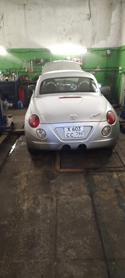 Еще одно ТО — Daihatsu Copen (1G), 0,7 л, 2008 года | плановое ТО | DRIVE2