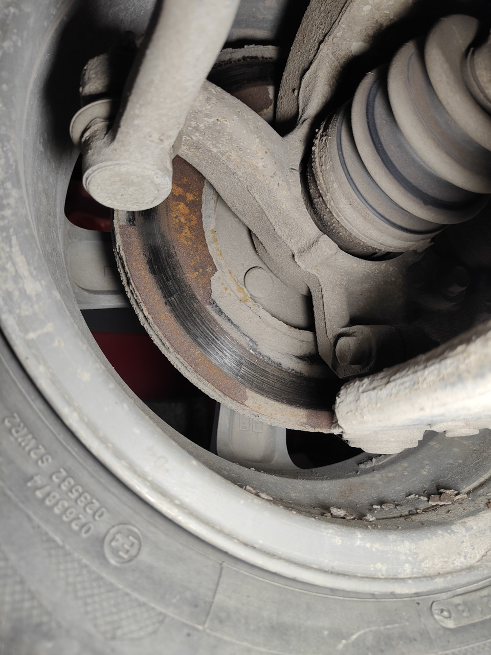 Тормозные диски + колодки. — Mazda Demio (2G), 1,3 л, 2005 года | визит ...