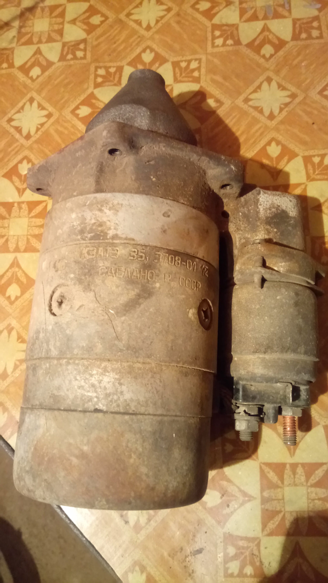 #42 Новый редукторный стартер ("Рыженькая" требует внимания и немного ...