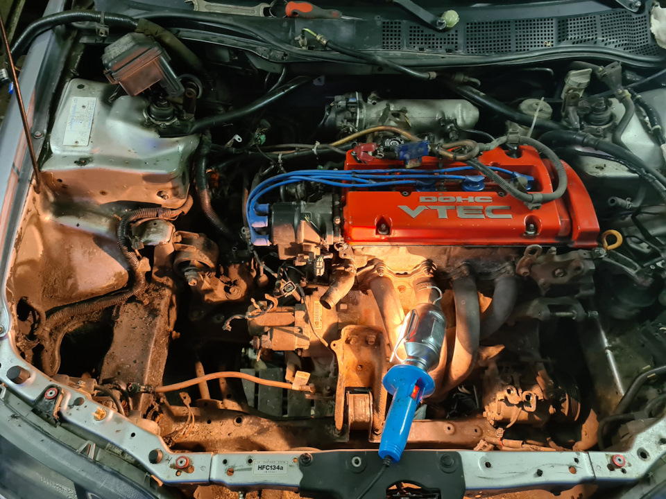 Смерть мотора… — Honda Accord Type R (CH1), 2,2 л, 2001 года | своими ...
