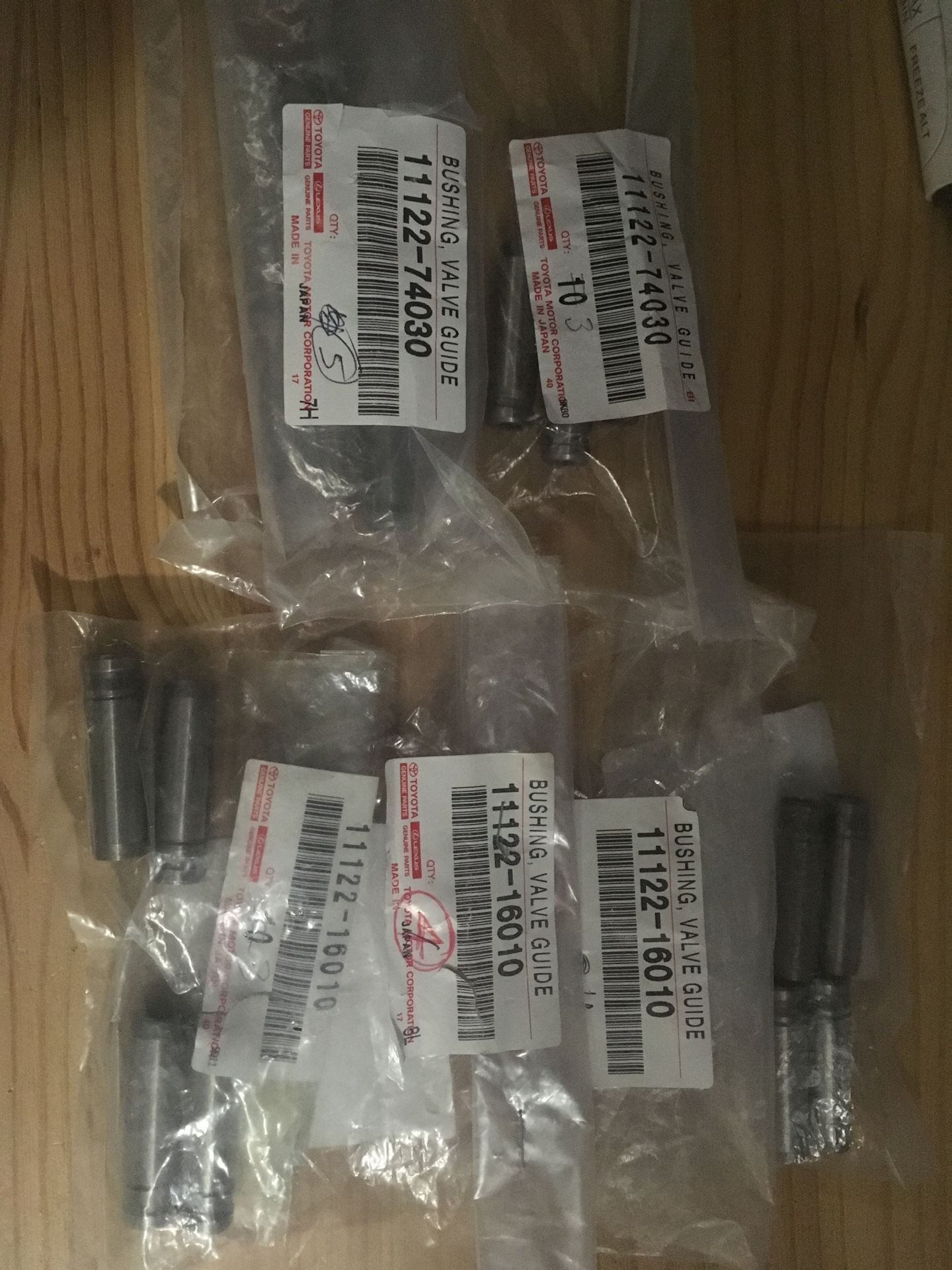 Замена направляющих клапанов — Toyota Carina E, 2 л, 1992 года | своими ...