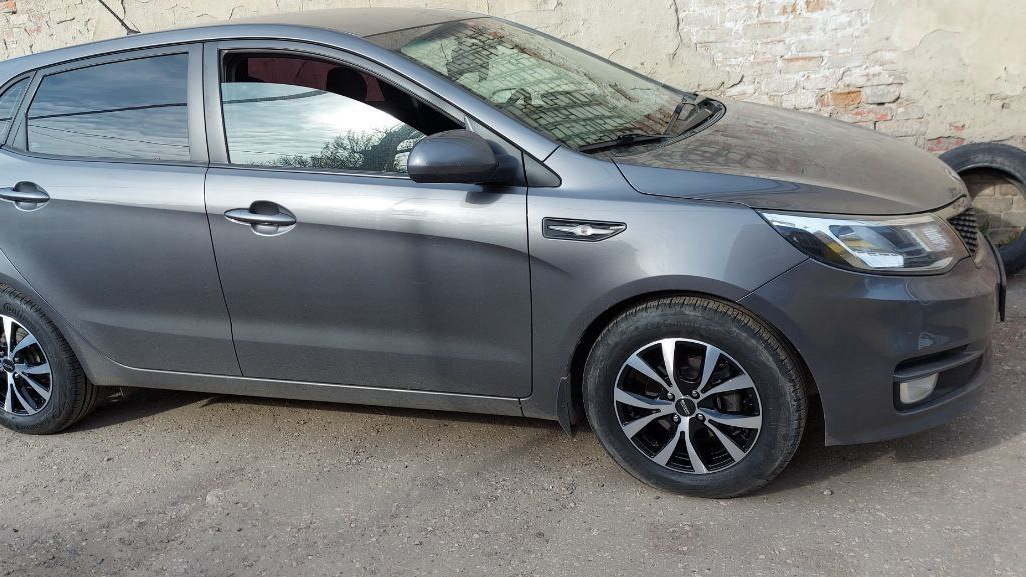 KIA Rio (3G) 1.6 бензиновый 2016 | Gray Rocket на DRIVE2