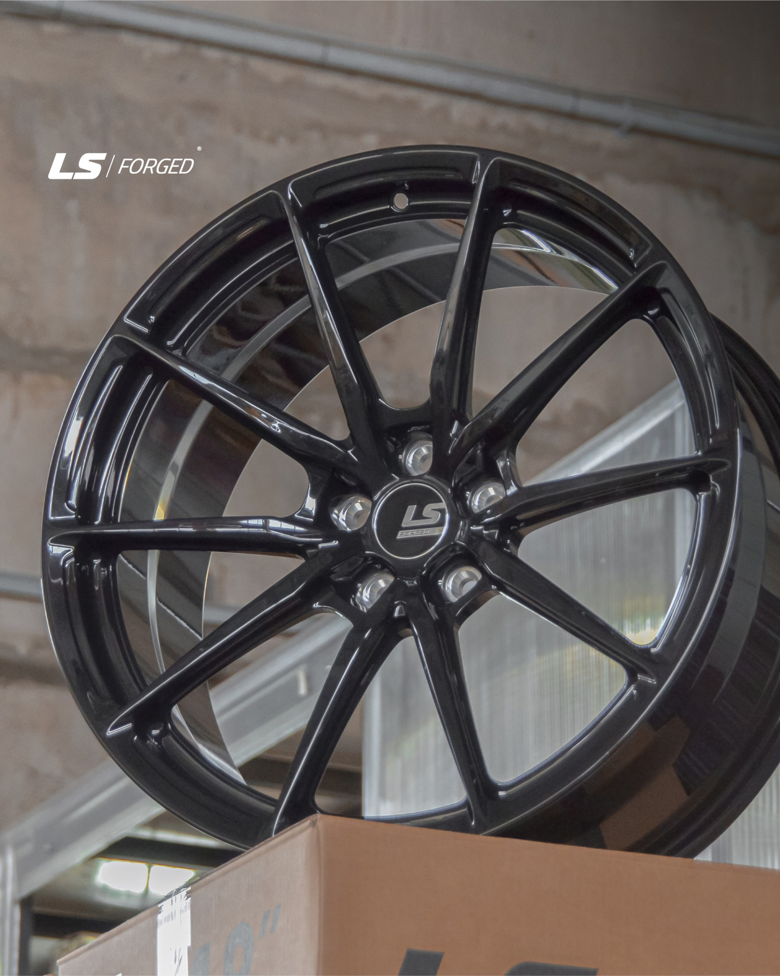 Кованые диски LS Forged | FG05 Black — Kolesoffnet на DRIVE2