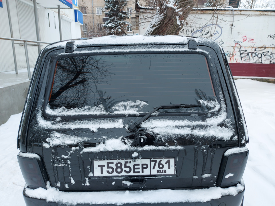 Зимние дворники и скошенный задний дворник — Lada 4x4 3D, 1,7 л, 2023 ...