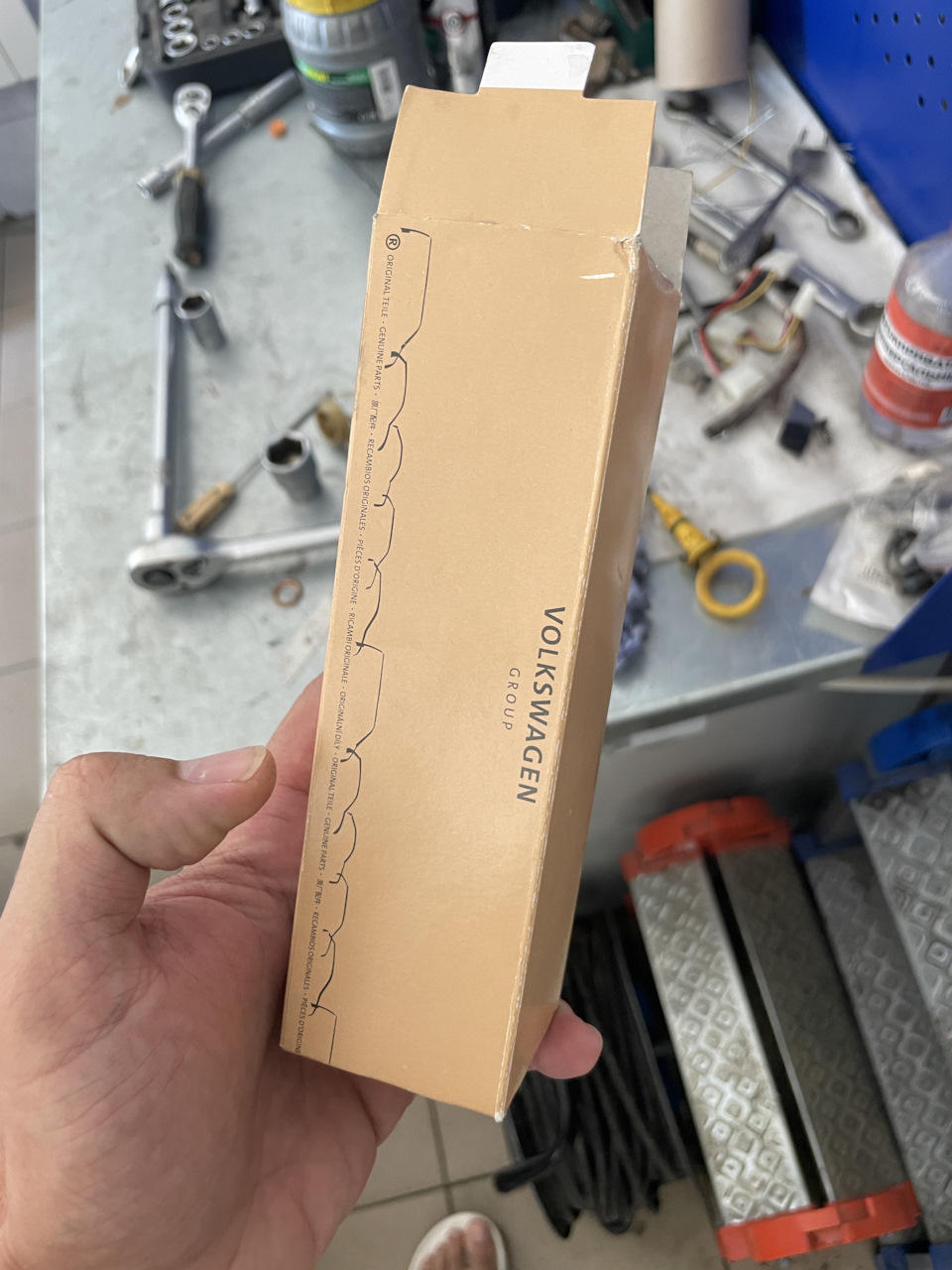 Замена масла на новых дезелях VAG — Volkswagen Passat Variant (B8), 2 л ...