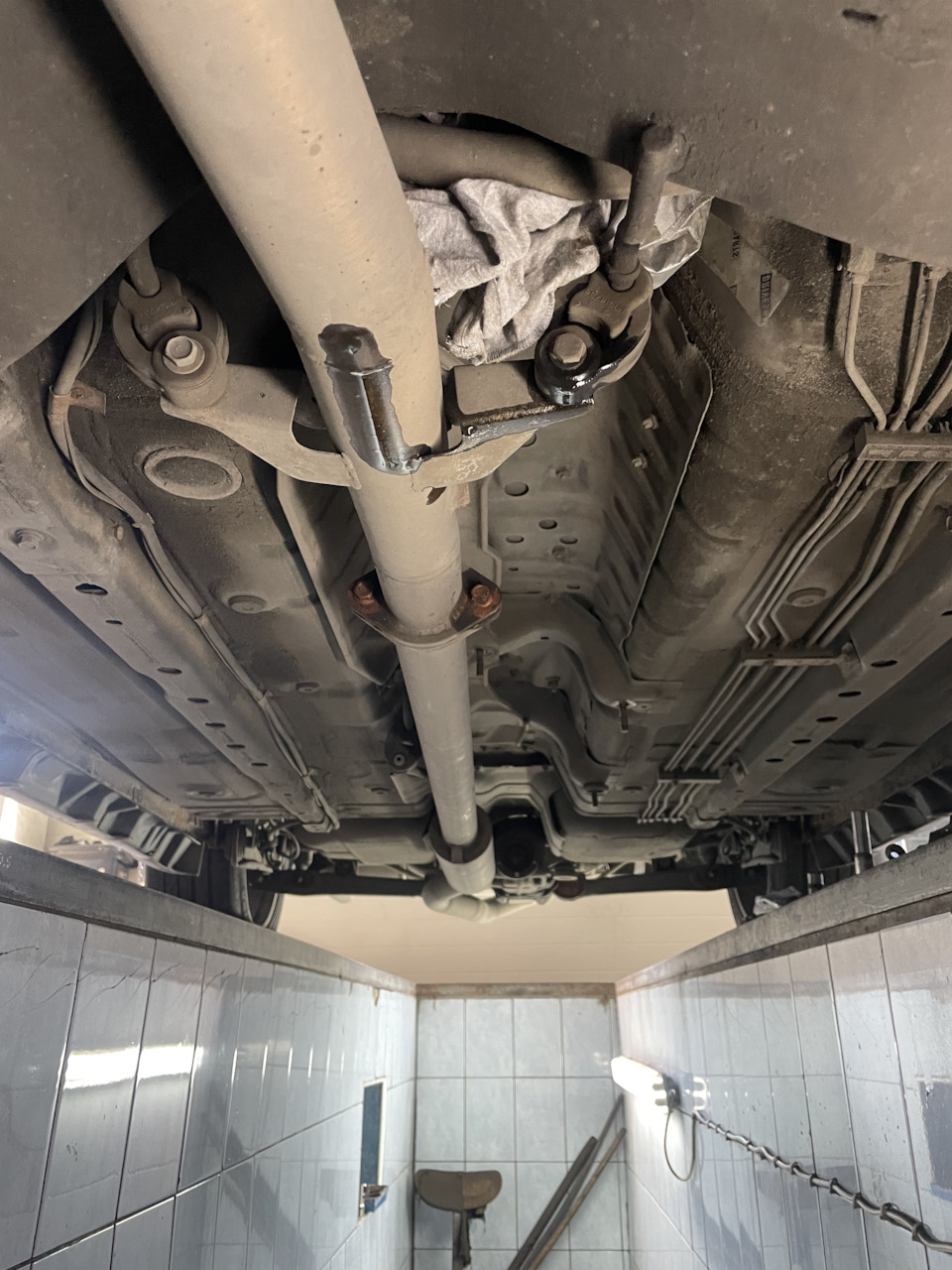 Профилактика кардана — Mitsubishi Outlander (1G), 2 л, 2006 года ...