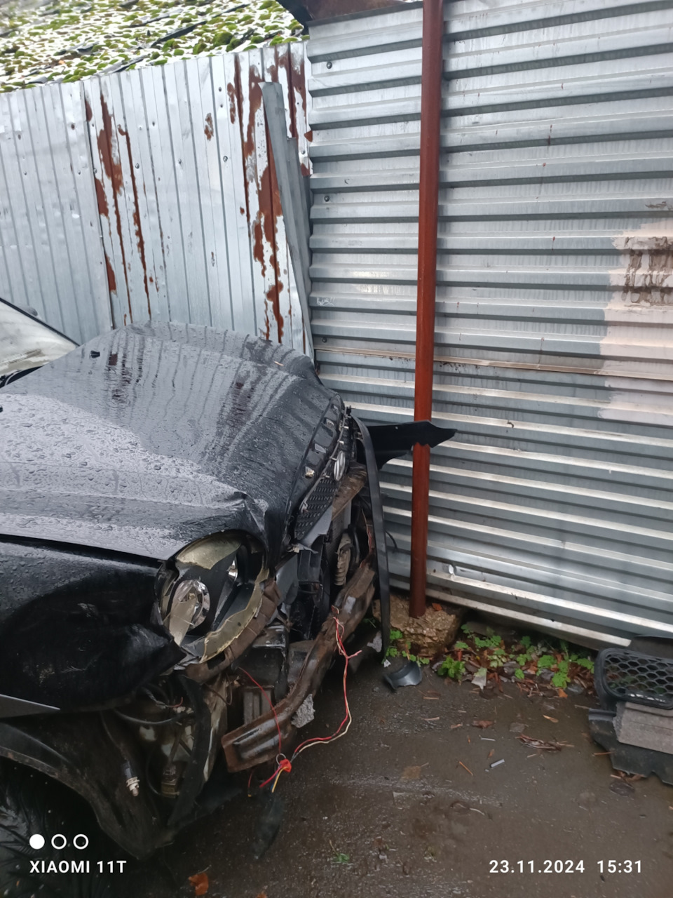 Разбил "Канадца" — Hyundai Santa Fe (1G), 2,7 л, 2001 года | ДТП | DRIVE2