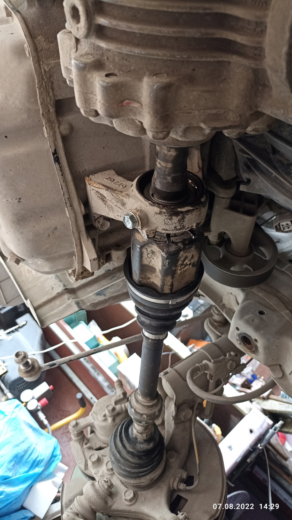 #32 Устранение течи масла со стороны АКПП — Toyota RAV4 (III), 2,4 л ...