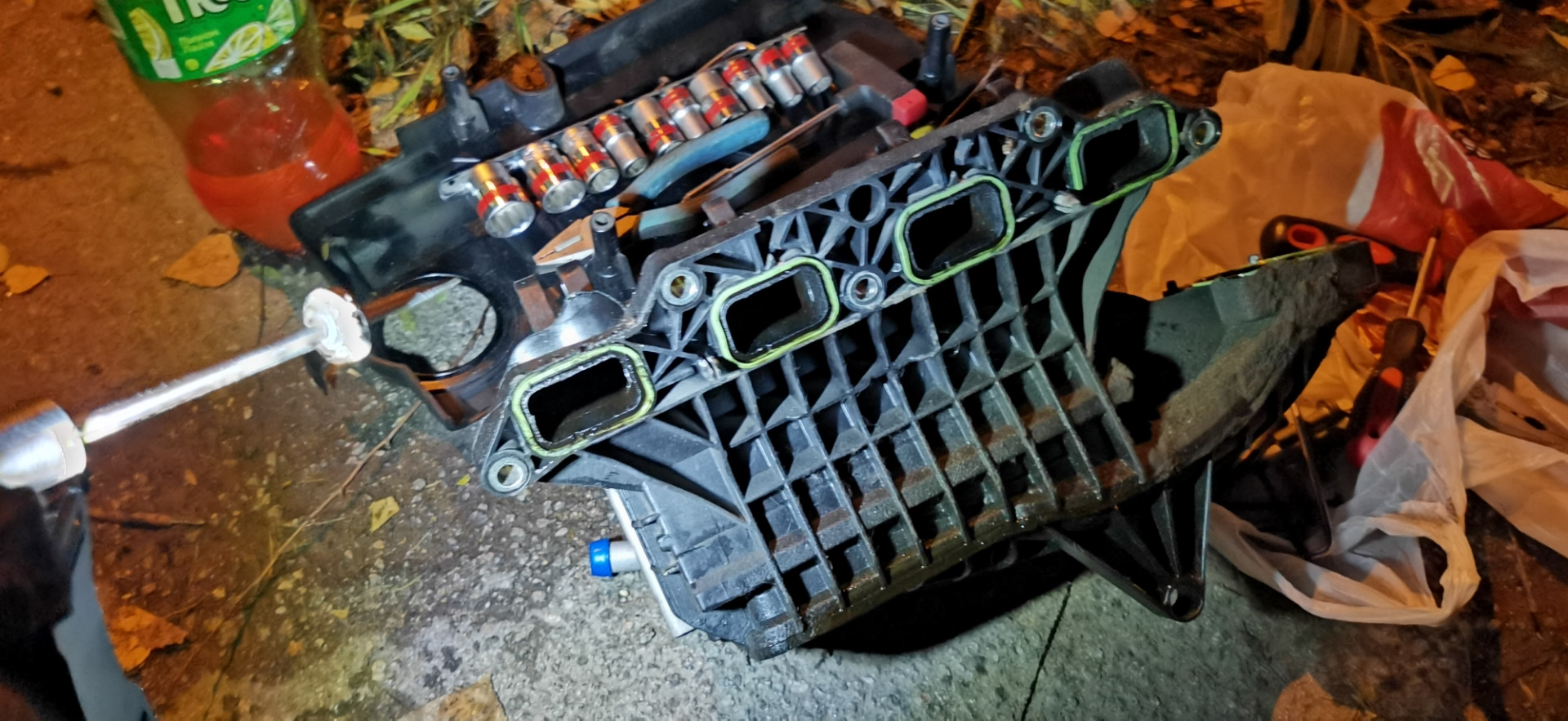 #1. Замена интеркуллера tiguan 1, 1.4 122 caxa. 188тыс км пробег ...