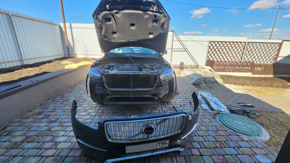 Рестайлинг MY2020. Часть 1. — Volvo XC90 (2G), 2 л, 2015 года ...