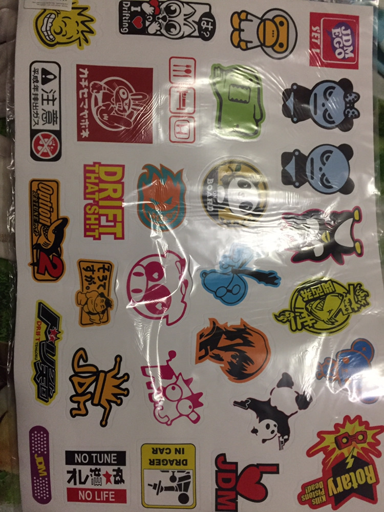 Наклейки (Sticker Boom JDM) — Mitsubishi Lancer IX, 1,6 л, 2006 года ...