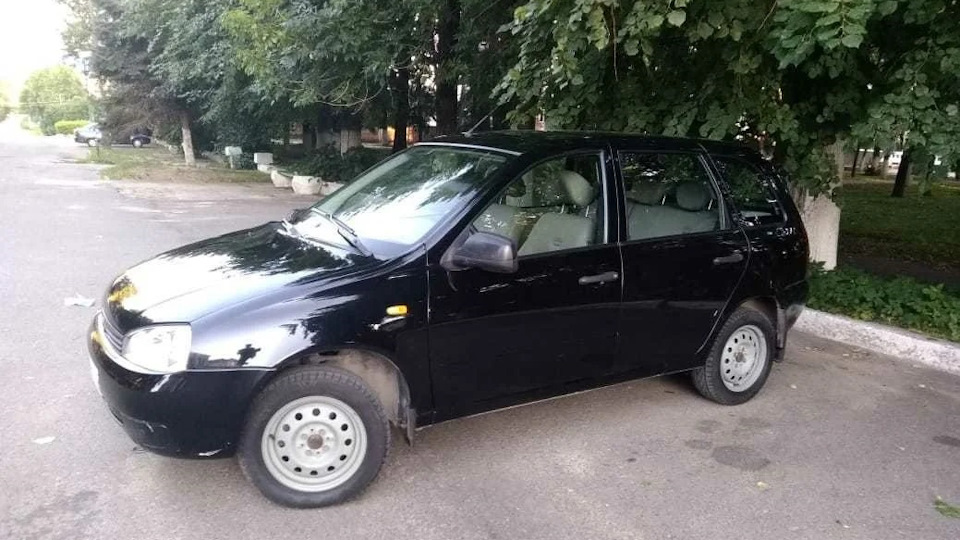 Шторки калина 1 универсал — Lada Калина Универсал (1G), 1,4 л, 2012 ...