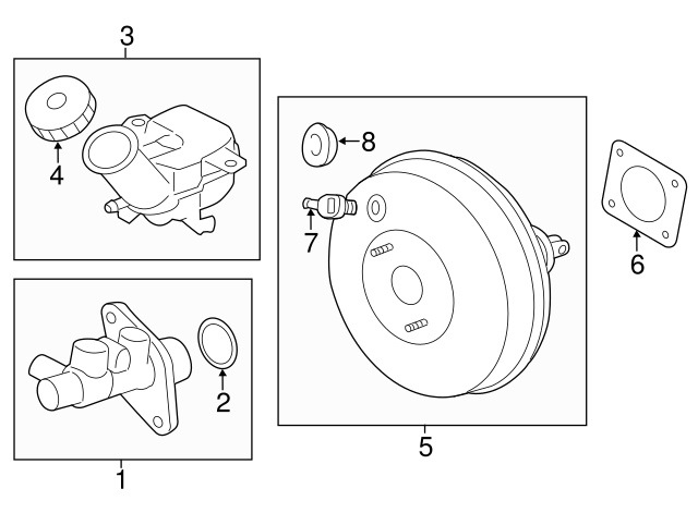 4625A463 ЦИЛИНДР ГЛАВНЫЙ ТОРМОЗНОЙ Mitsubishi | Запчасти на DRIVE2