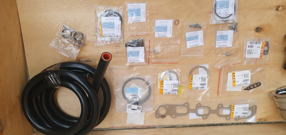 Свап комплект турбины 190лс взамен 150лс на VAG 2.0TDI EA288 на ...