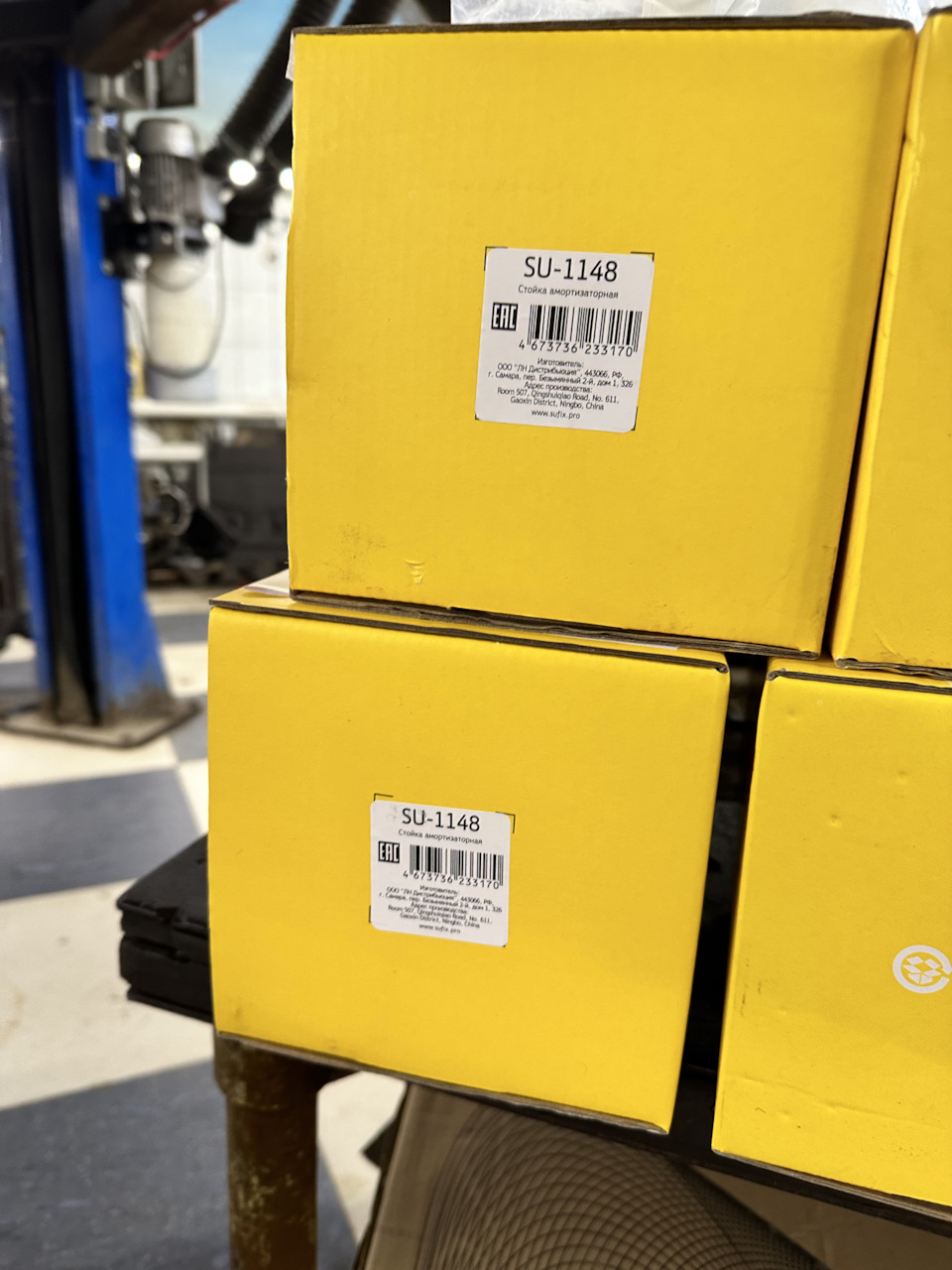 SU1148 Стойка амортизаторная газовая, задняя, левая/правая Sufix | Запчасти на DRIVE2