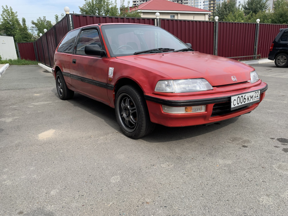 Всё с начала — Honda Civic (4G), 1,5 л, 1990 года | стайлинг | DRIVE2
