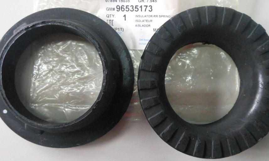 96535173 Прокладка пружины (AVEO) задней нижняя GM | Запчасти на DRIVE2