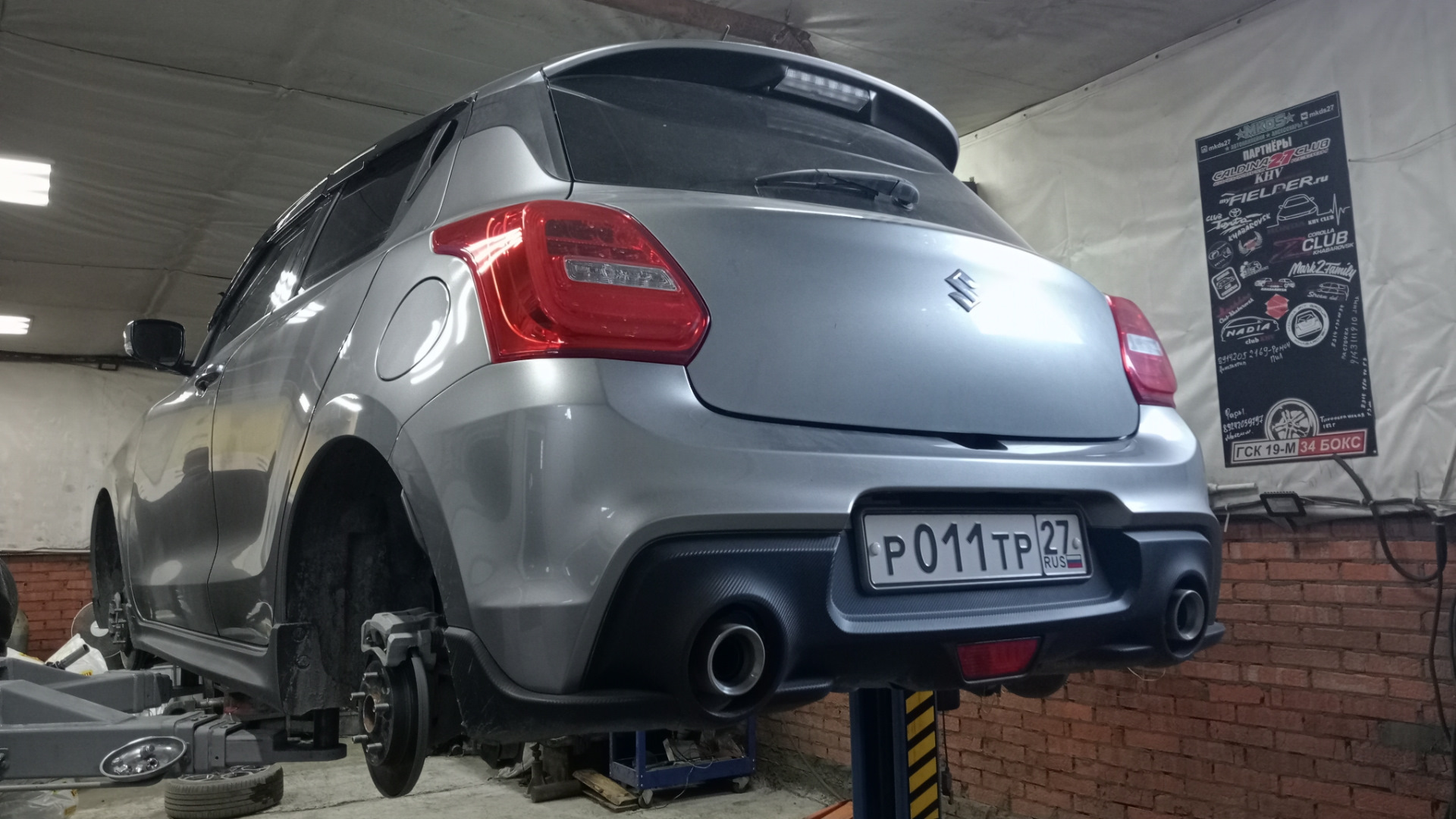 8. Переобулся. Ощущения. Распорка. — Suzuki Swift (4G), 1,4 л, 2019 ...