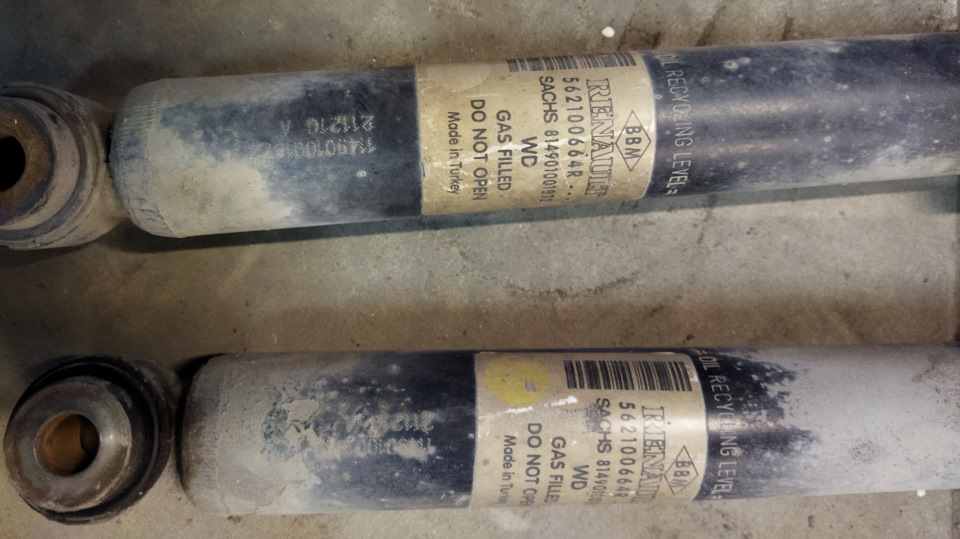 562100664R Амортизатор зад RENAULT | Запчасти на DRIVE2