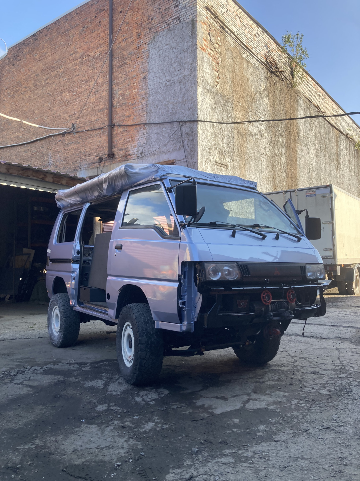 Покрасился — Mitsubishi L300, 2 л, 1997 года | кузовной ремонт | DRIVE2