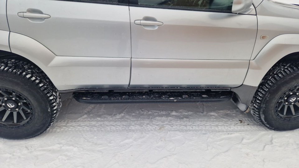 Силовые пороги — Toyota Land Cruiser Prado 120-series, 4 л, 2007 года ...