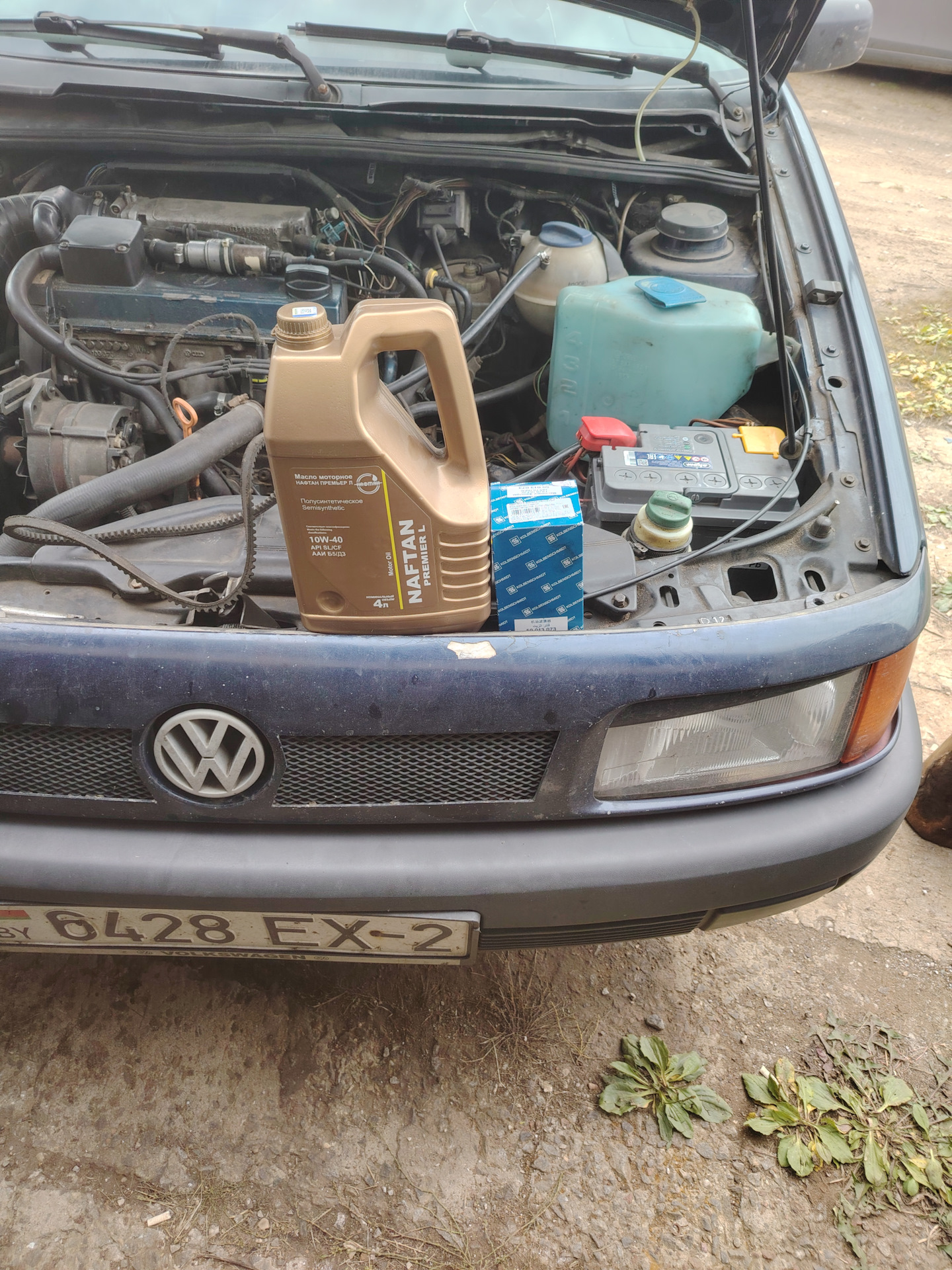 Переход на нашинское — Volkswagen Passat B3, 2 л, 1992 года ...