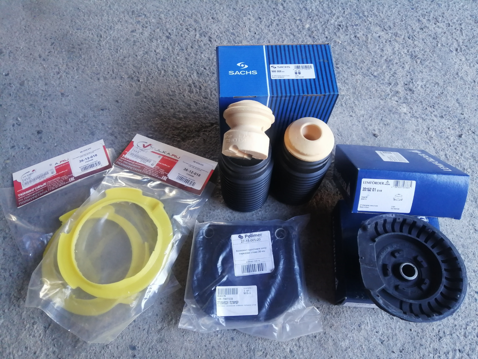 ТО передней оси — Volvo XC90 (1G), 2,5 л, 2004 года | плановое ТО | DRIVE2