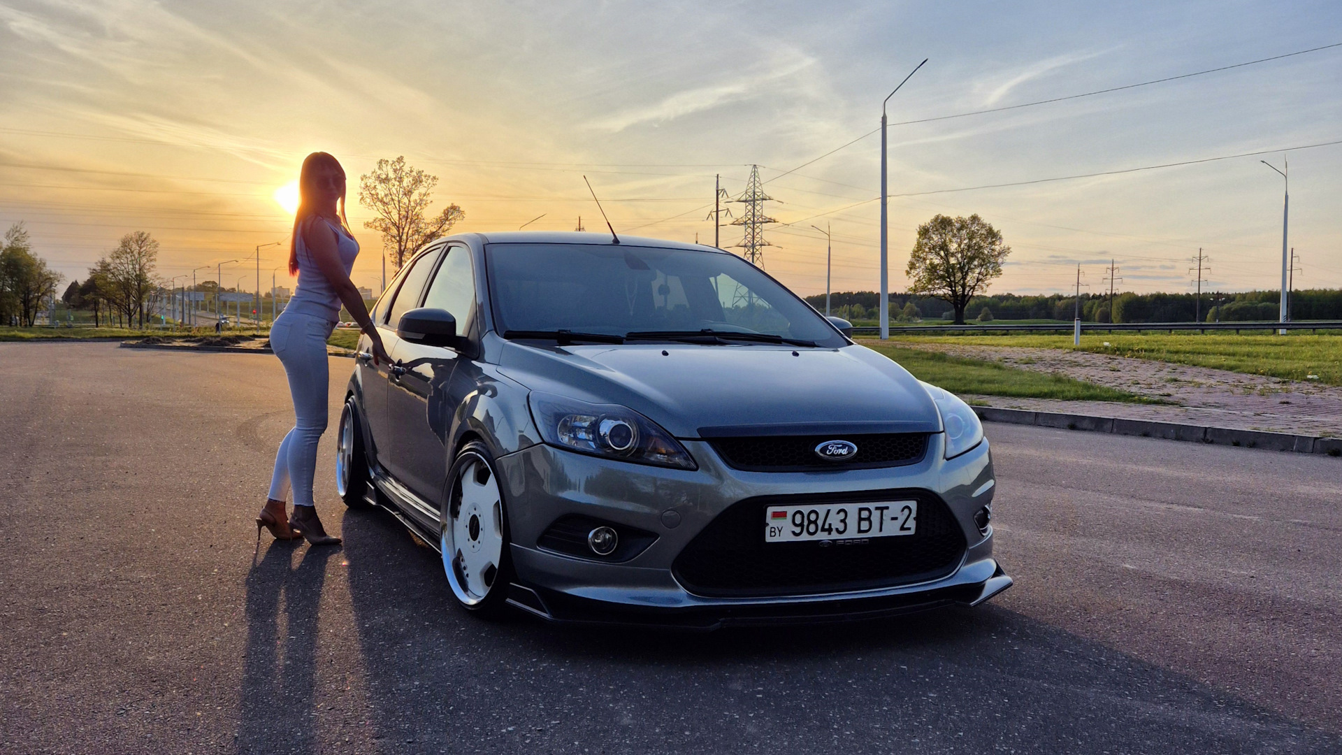 Ford Focus Hatchback II 1.8 бензиновый 2010 | Stance на DRIVE2