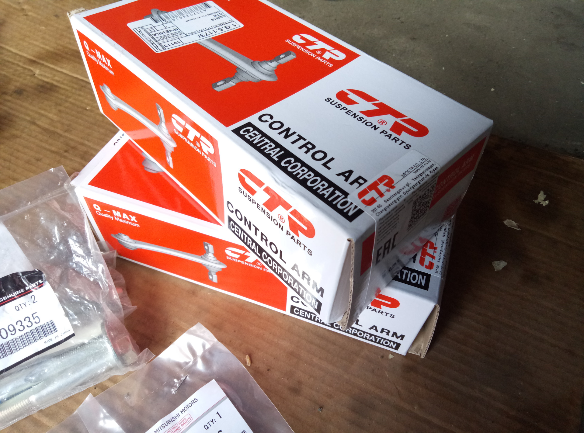 Ремонт подвески для исправления Развал/Схождения. — Mitsubishi Lancer X ...