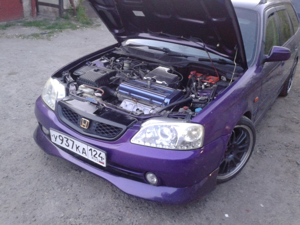 Engine install completed! — Honda Orthia, 2 л, 2001 года | своими ...