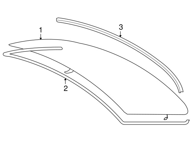 51317061970 Щиток заднего стекла Вх BMW | Запчасти на DRIVE2