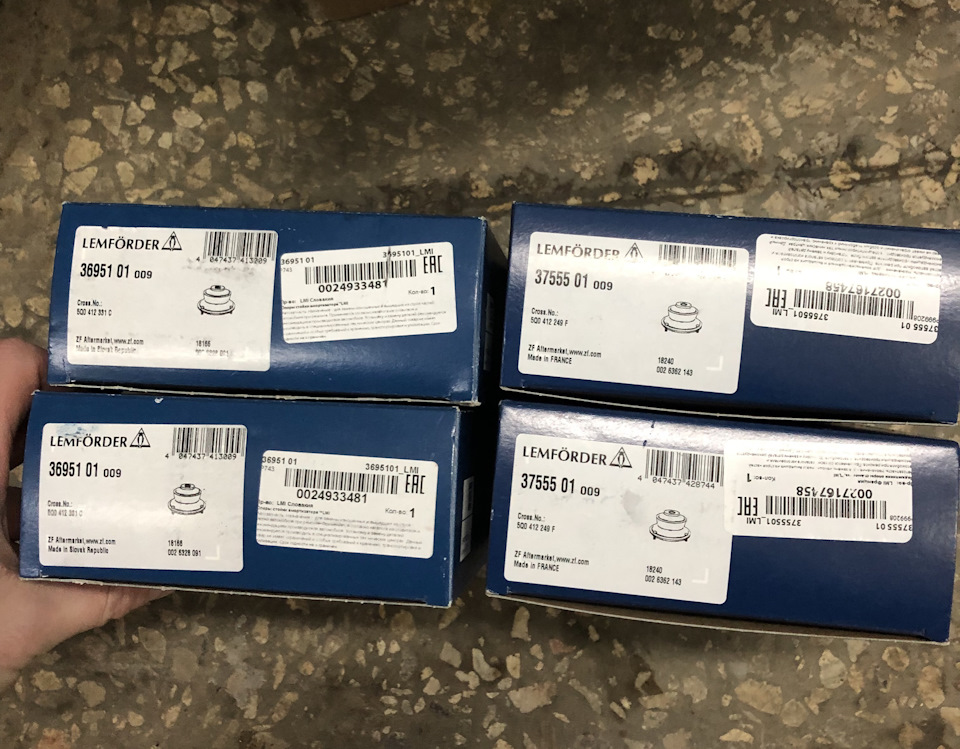 3755501 Подшипник опоры амортизатора LEMFORDER | Запчасти на DRIVE2