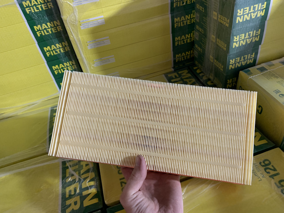 Оригинальный воздушный фильтр Mann C35126 для Range Rover — Land Rover ...