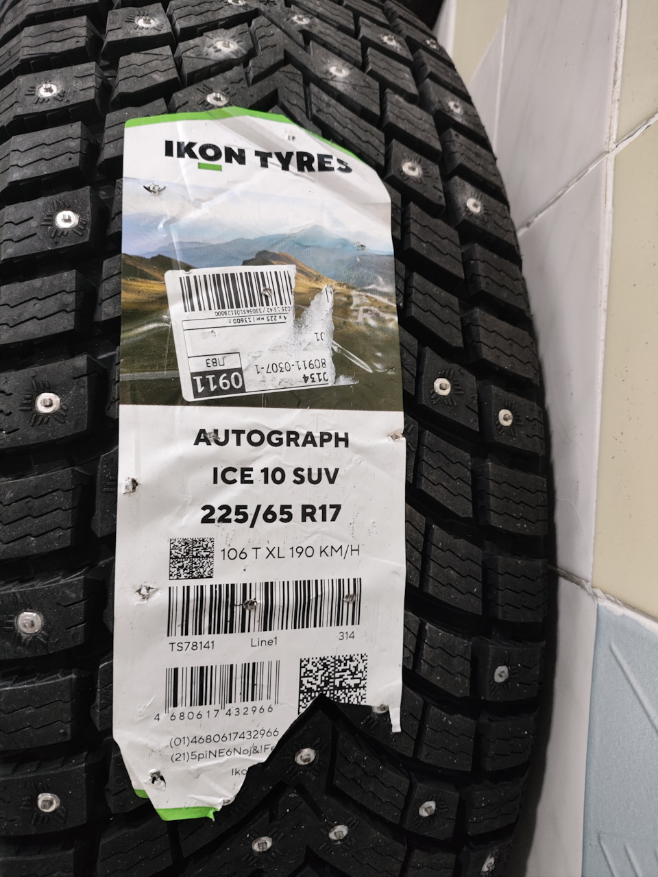 Ikon Autograph Ice 10 SUV | Шины на DRIVE2