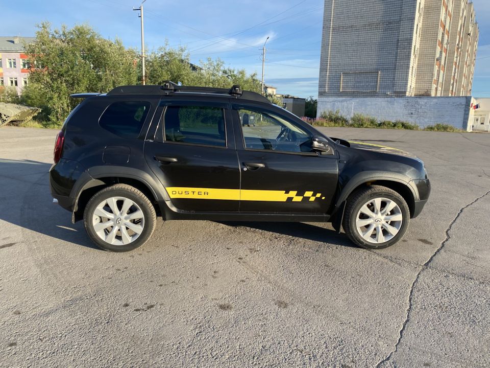 18 диски на РЕНО ДАСТЕР + «липучки» SAILUN — Renault Duster (1G), 2 л ...